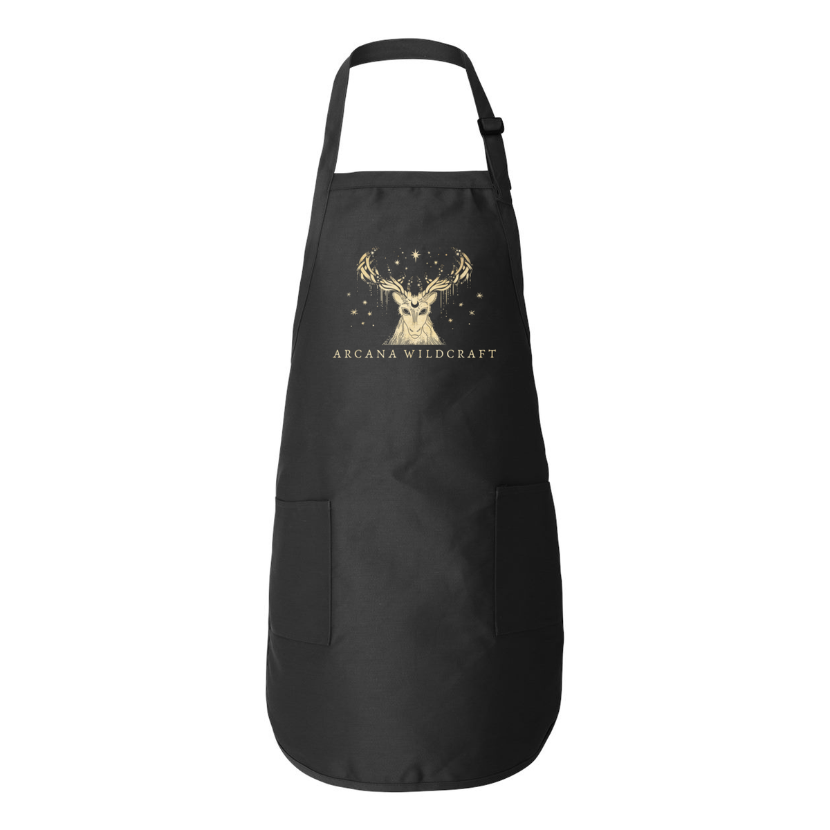Deer Goddess Apron with Pockets – Arcana Wildcraft